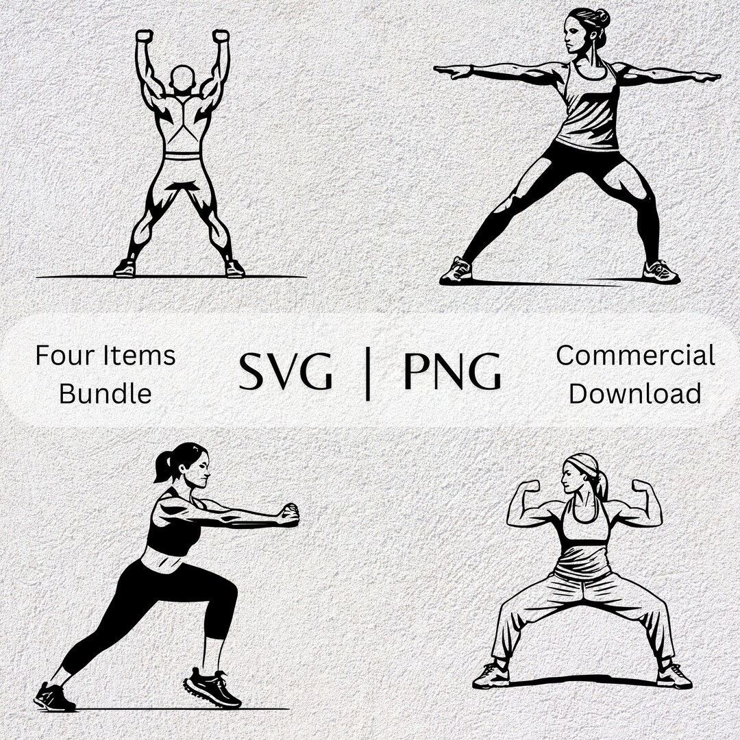 Yoga Instructor SVG PNG Collection Peace Hand Drawn Clipart Vector ...
