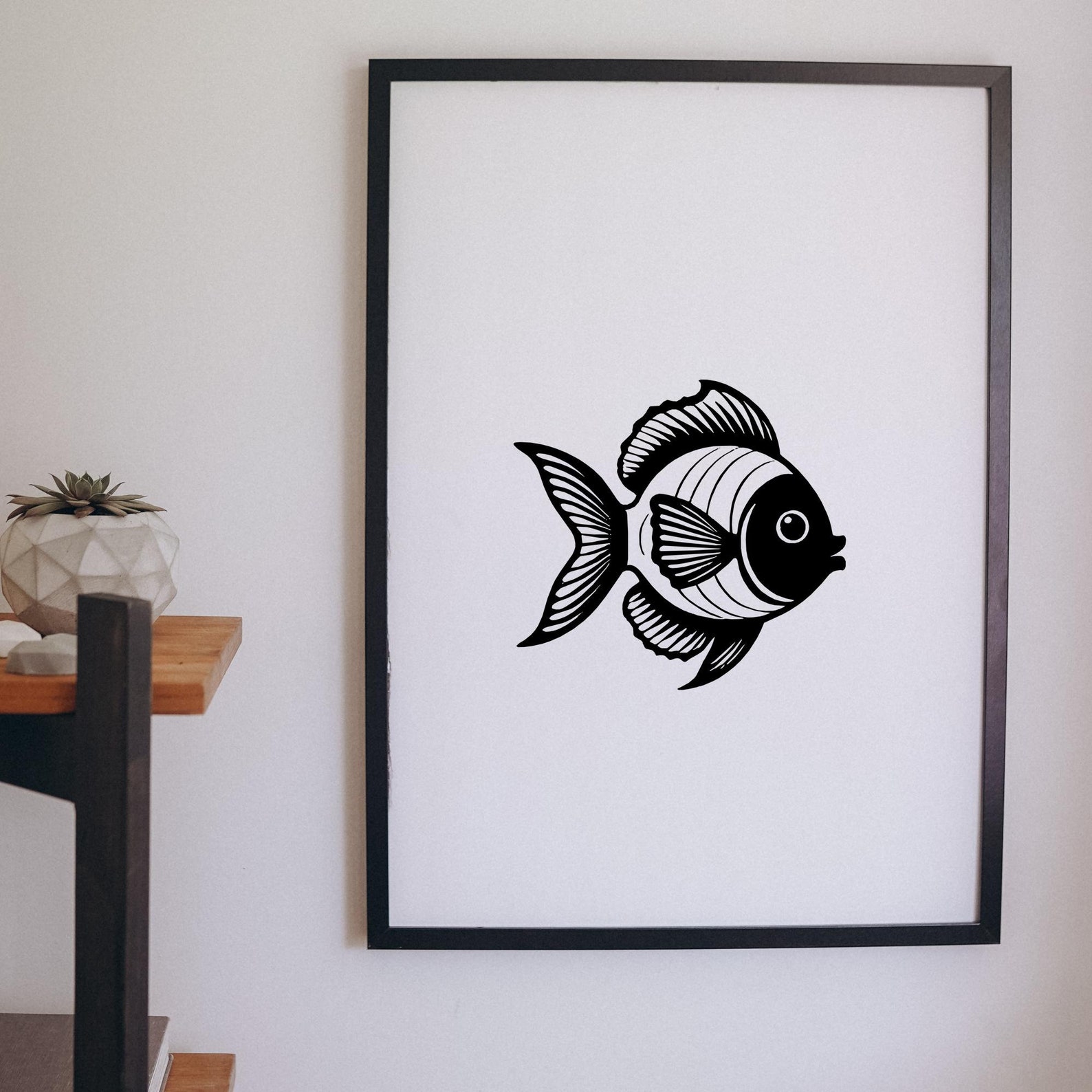 Fish SVG Pack Fish PNG Files Cute Fish Clipart, Unique Sea Art Fish Dxf ...