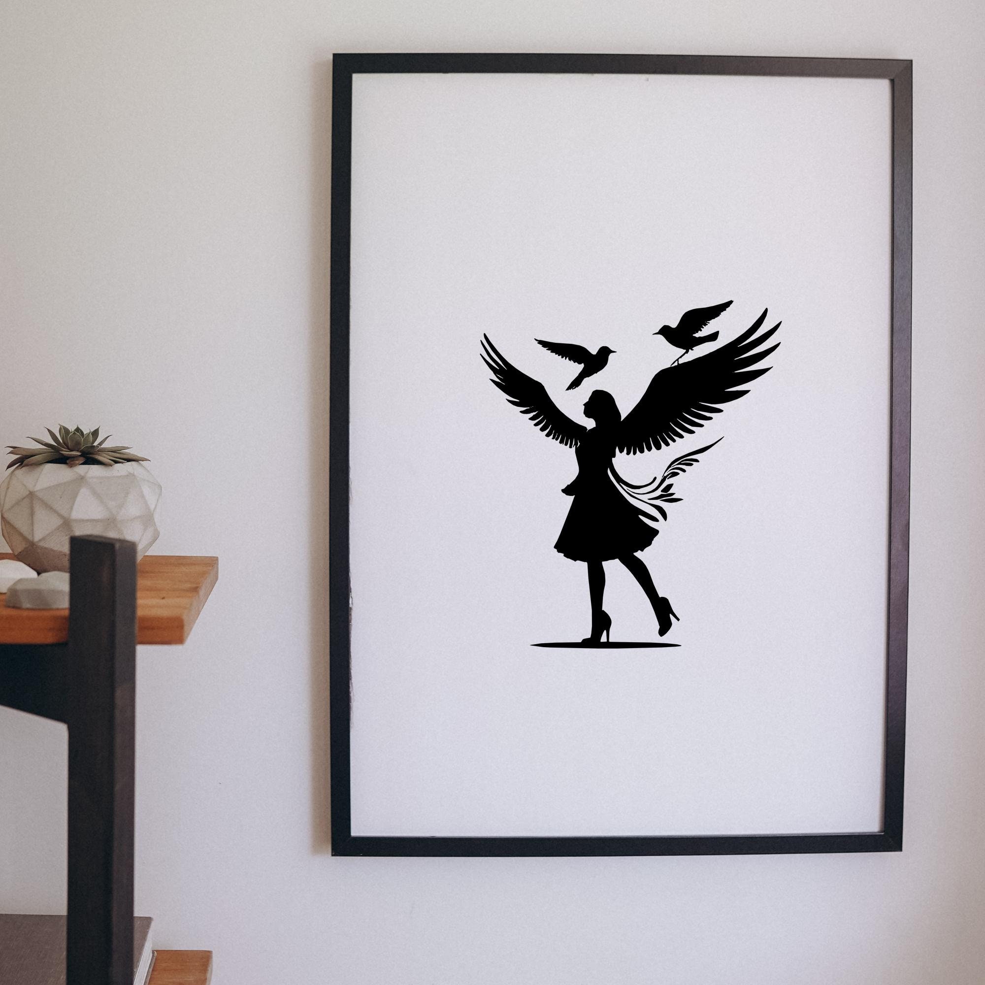 Birdman SVG Pack Birdman PNG Files Books Birdman Clipart, Unique Nature ...