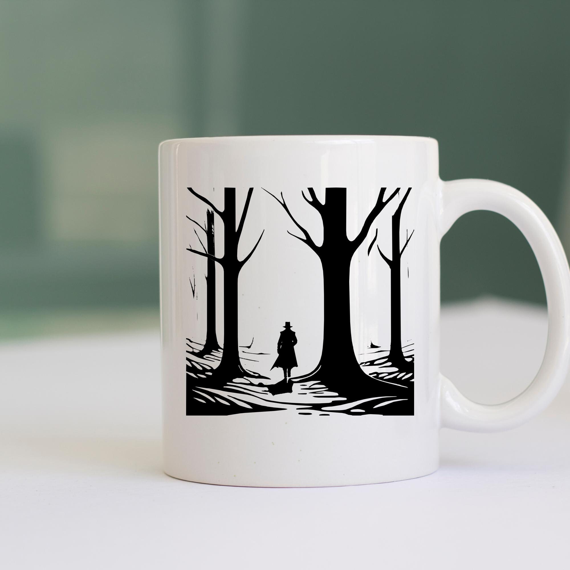 Dark Forest SVG PNG Collection Mystery Hand Drawn Clipart Gothic Themed ...