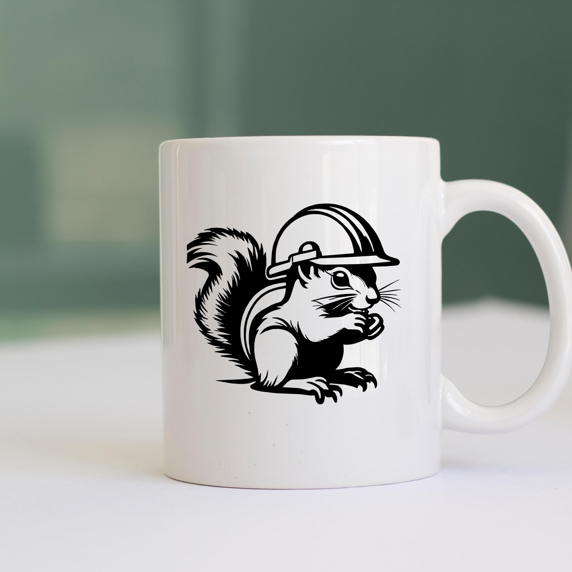 Construction Squirrel SVG PNG Collection Work Hand Drawn Clipart Vector ...