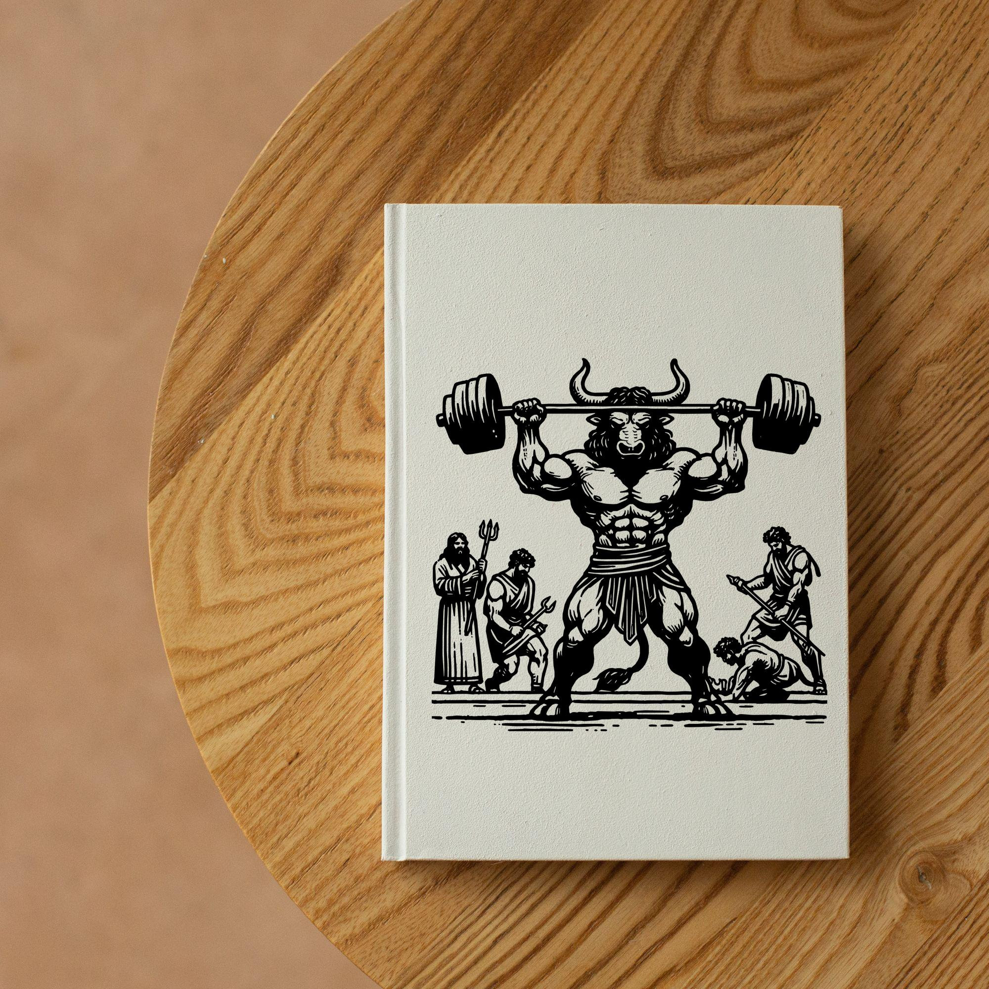 Strong Minotaur SVG Collection, PNG, Strong Clipart, Hand Drawn Threat ...
