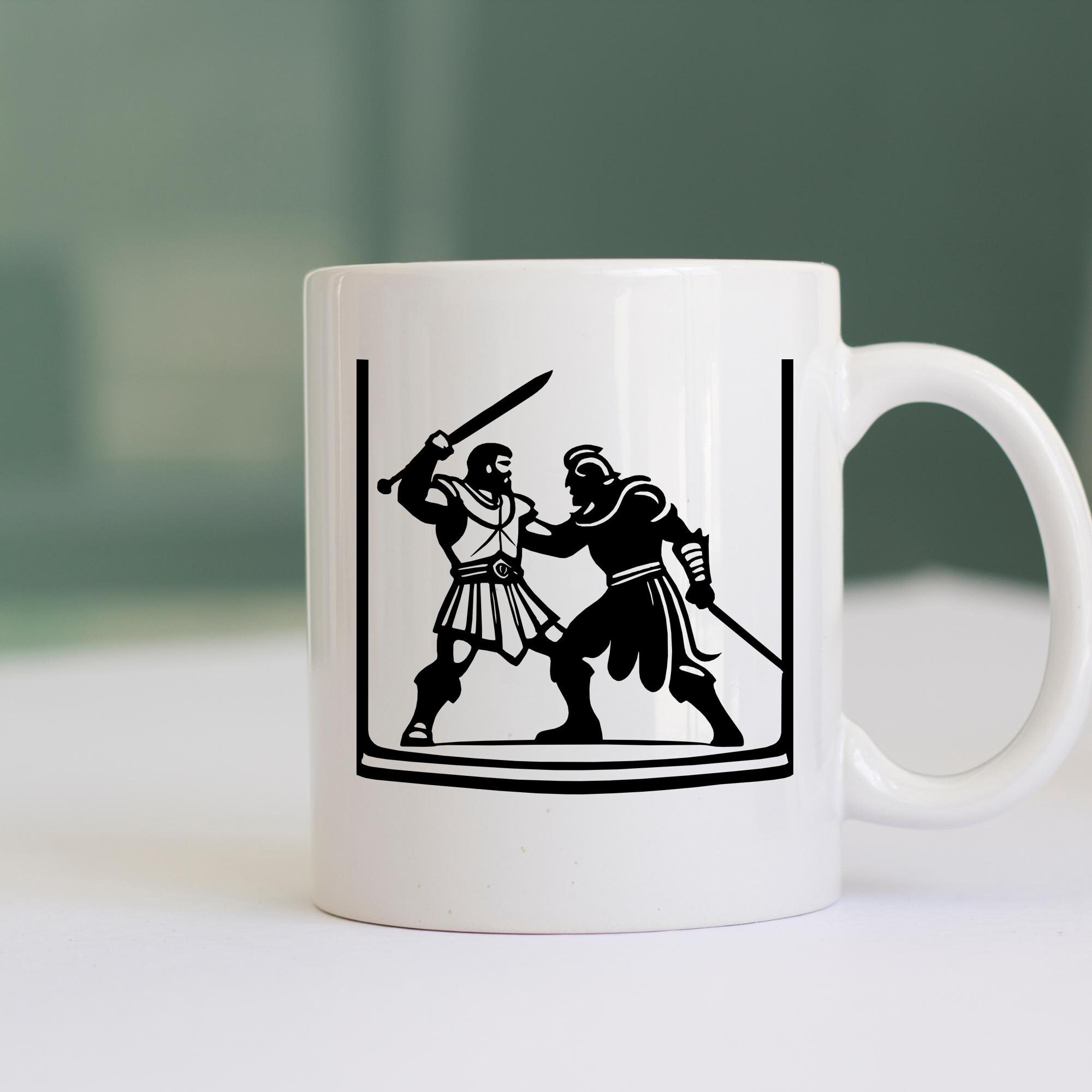 Gladiator Fight SVG PNG Collection Rome Hand Drawn Clipart Vector ...