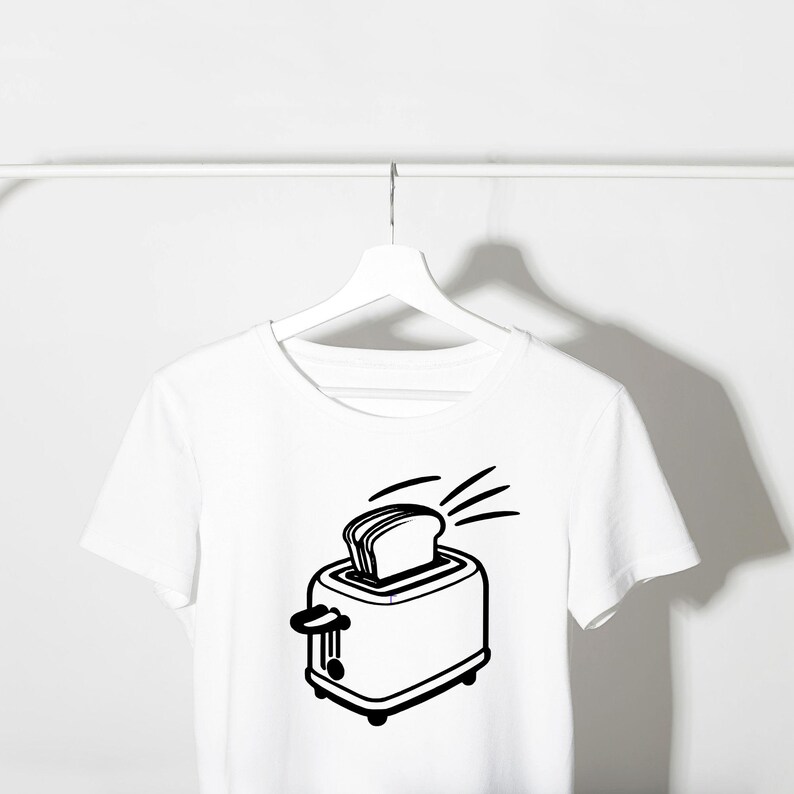 Toaster Bread SVG PNG Collection Cooking Hand Drawn Clipart Vector ...