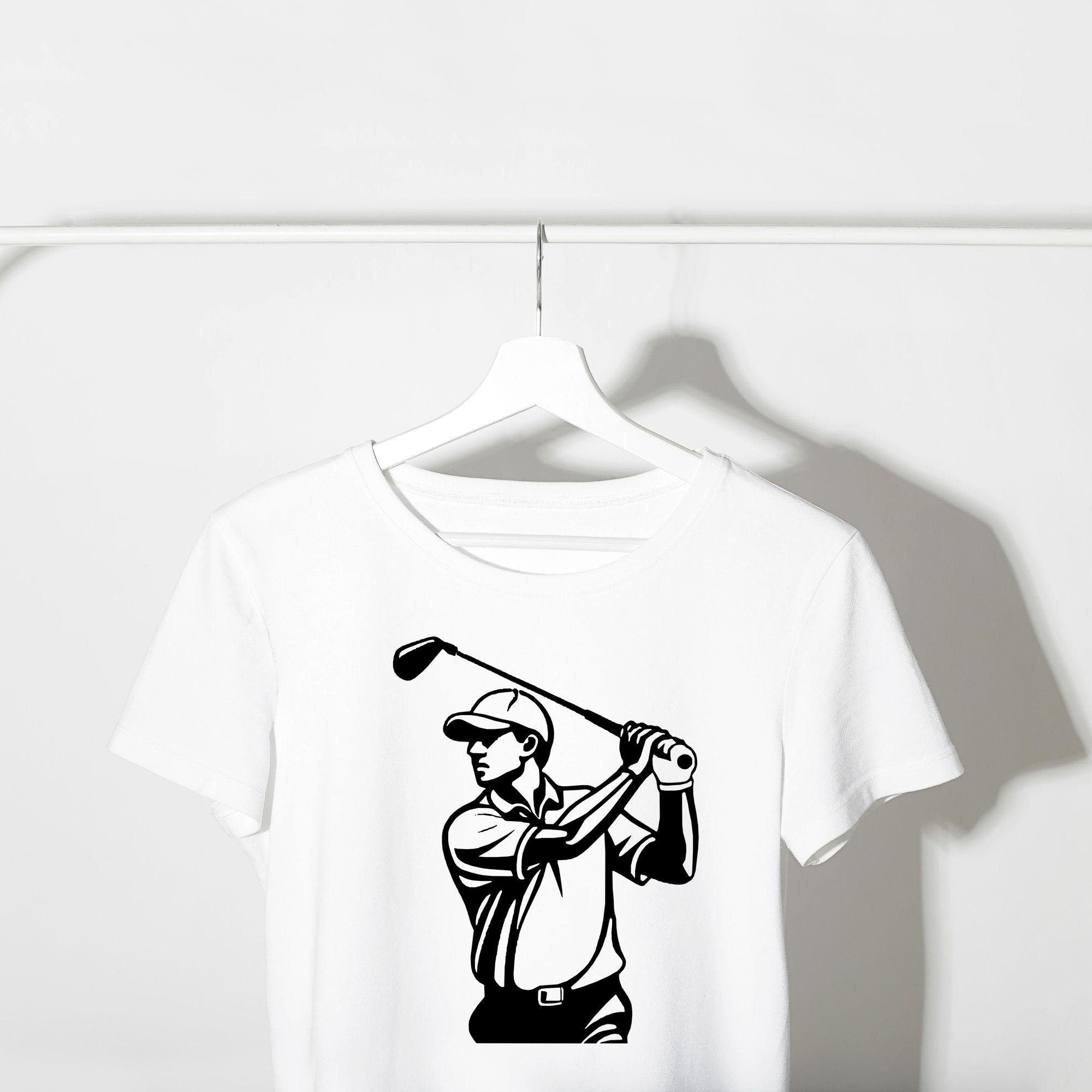 Golf Player SVG PNG Collection Sports Hand Drawn Clipart Fun Themed ...