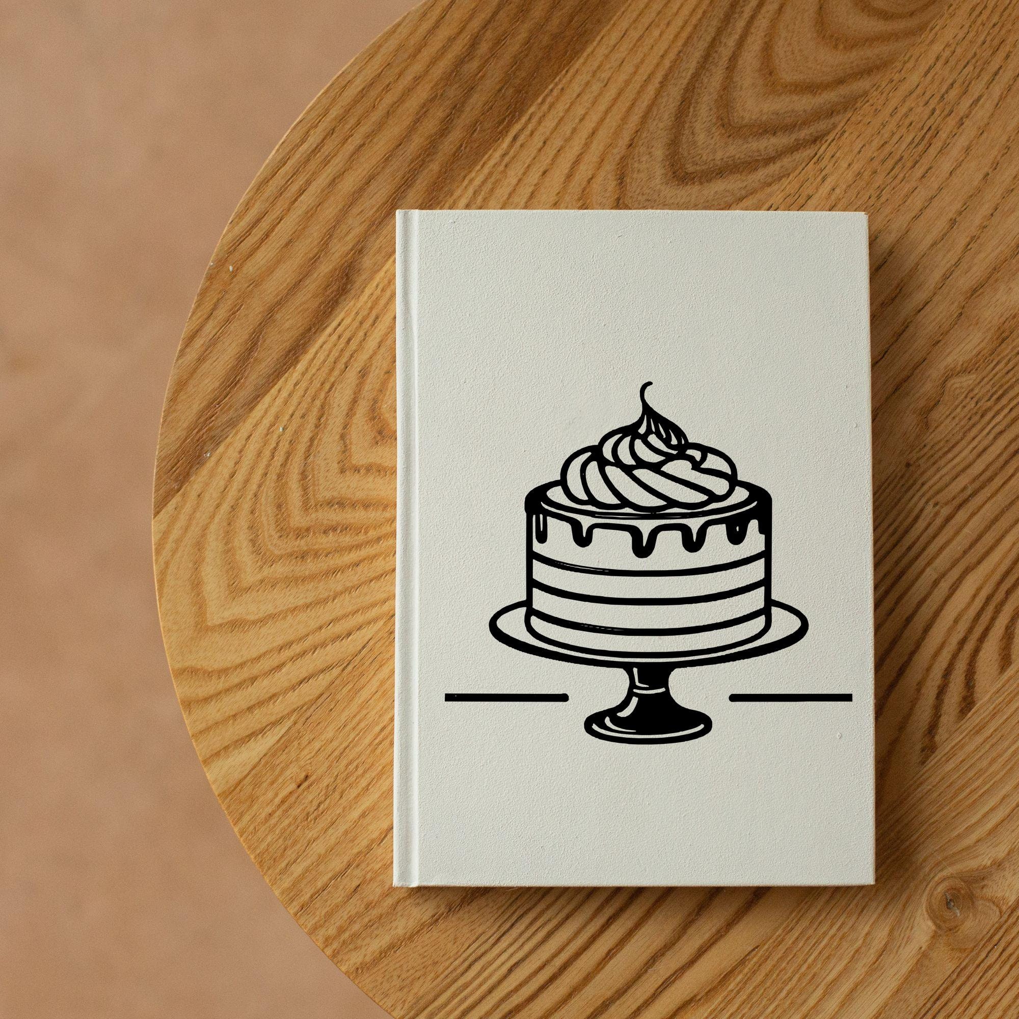 Beautiful Cake SVG PNG Collection Party Hand Drawn Clipart Vector ...