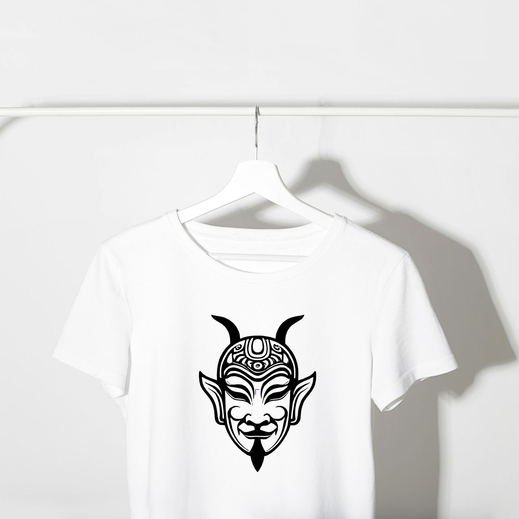 Japanese Mask SVG PNG Collection Demon Hand Drawn Clipart Vector ...