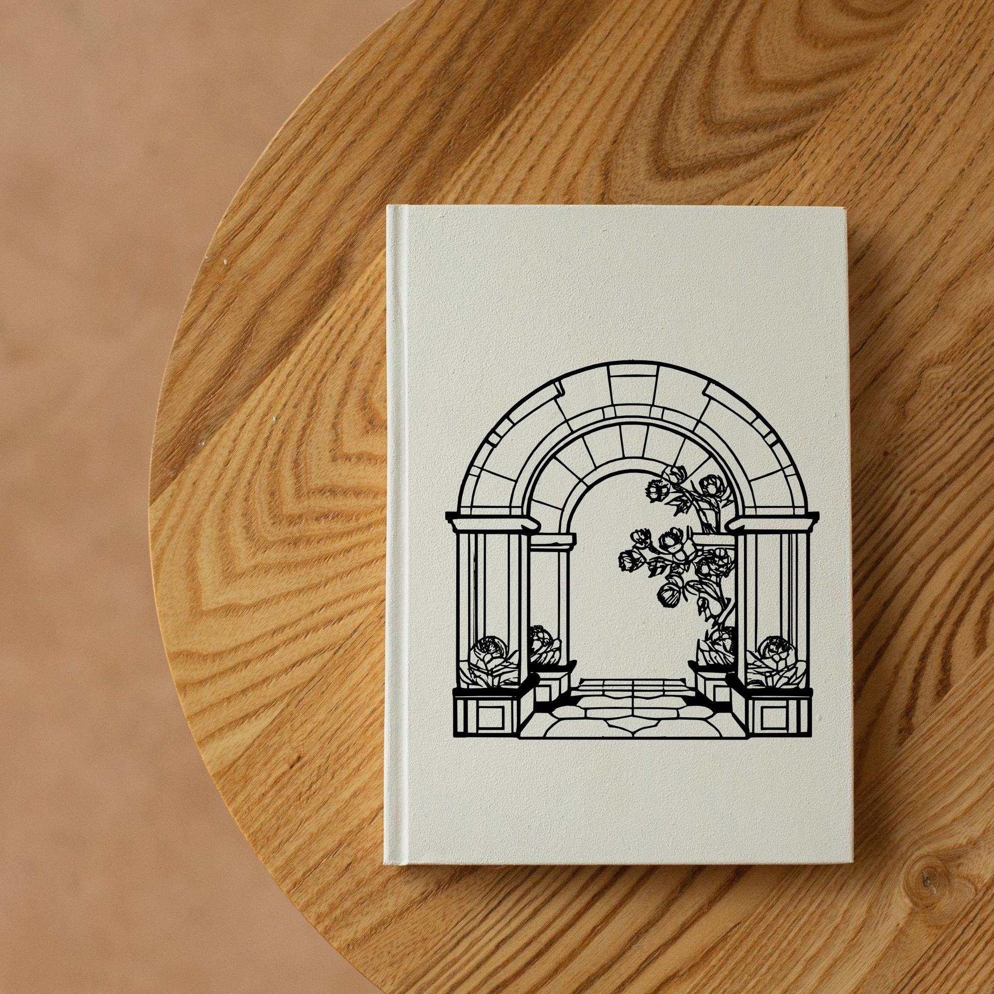 Flower Arch SVG PNG Collection Wedding Hand Drawn Clipart Nature Themed ...