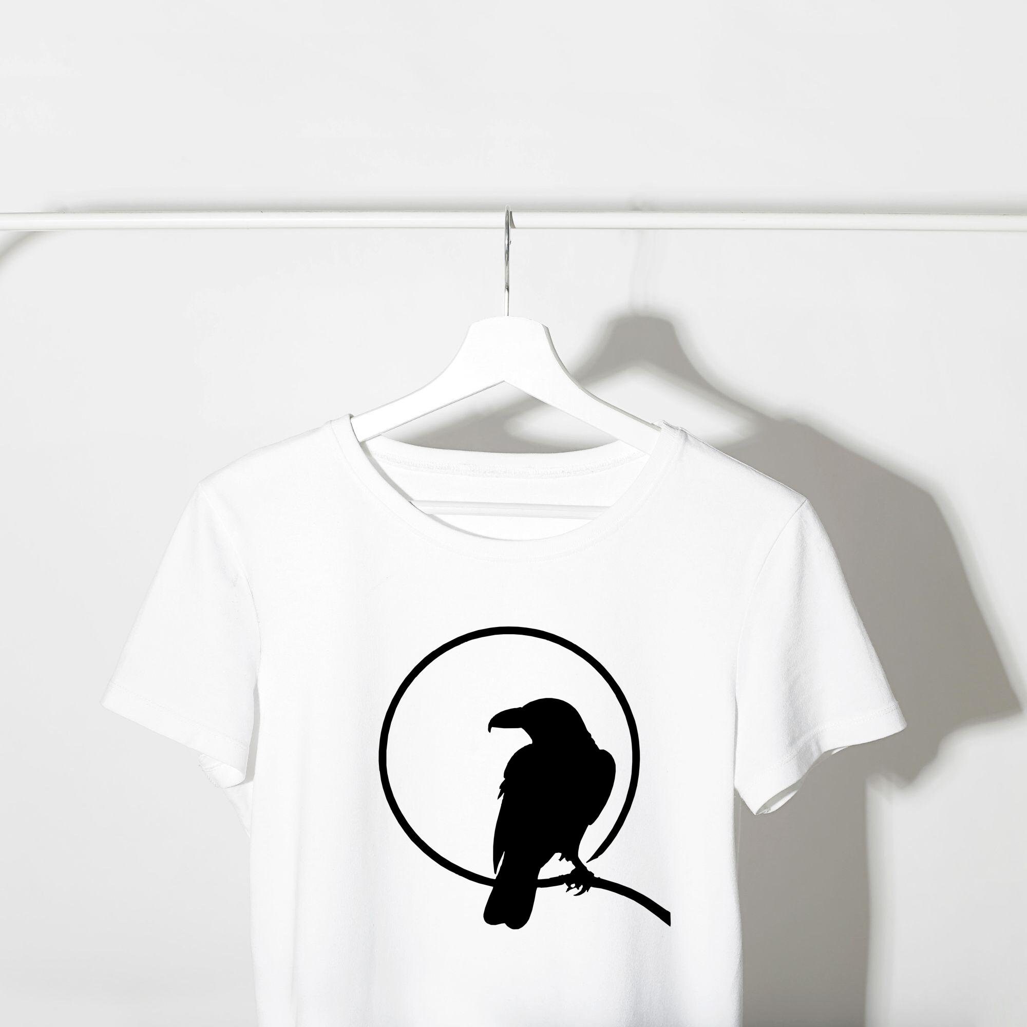 Gothic Crow SVG Raven PNG Collection Spiritual Hand Drawn Clipart ...