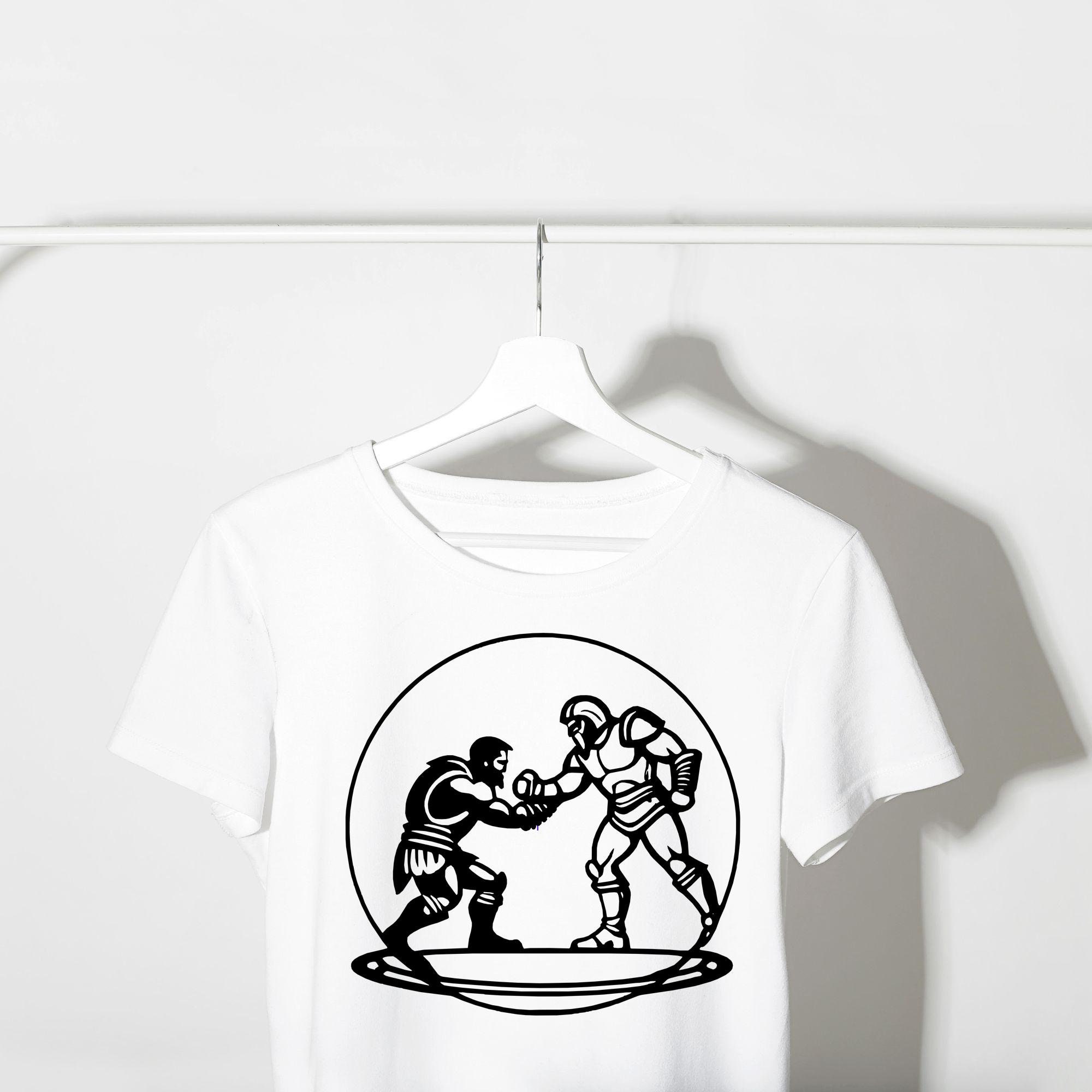 Gladiator Fight SVG PNG Collection Rome Hand Drawn Clipart Vector ...