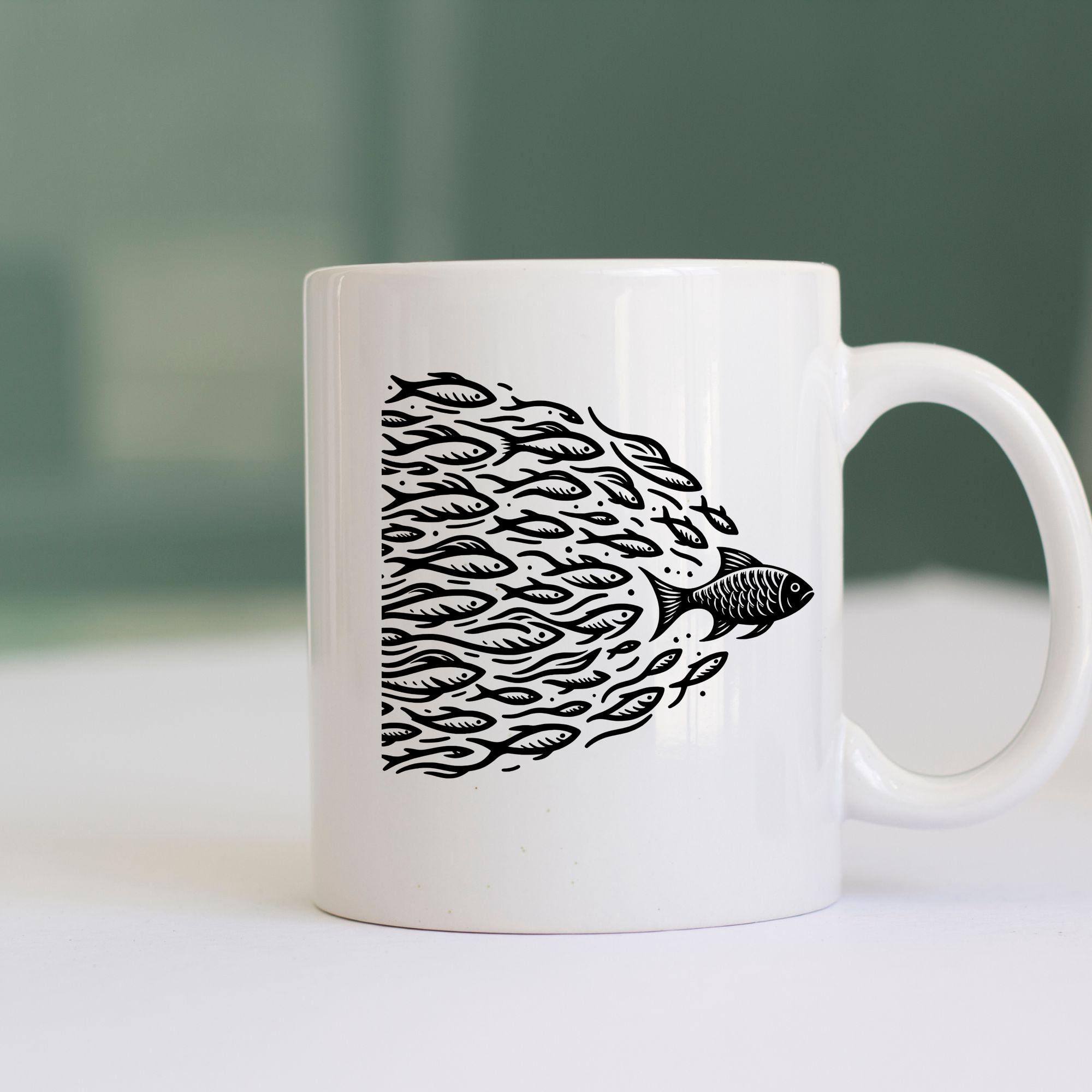 Cinematic Fish Life SVG Collection, PNG, Sealife Clipart, Hand Drawn ...