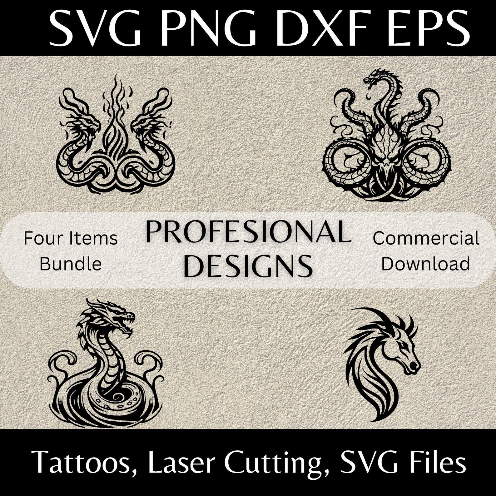 Mythic Demon SVG Pack Mythic Demon PNG Files Hell Mythic Demon Clipart ...