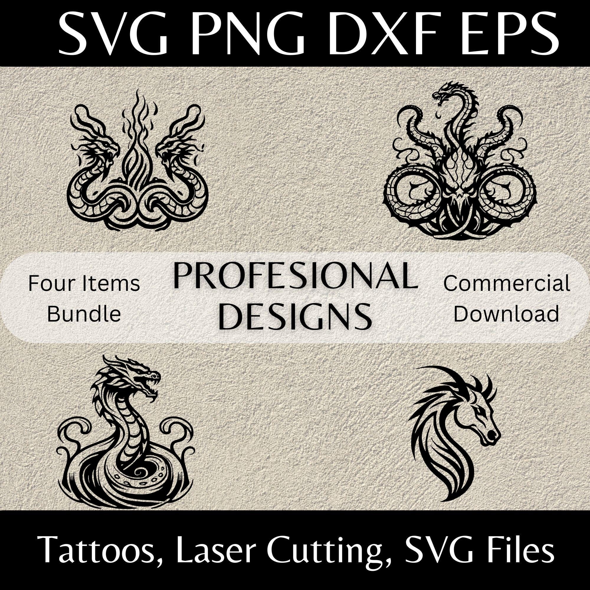 Mythic Demon SVG Pack Mythic Demon PNG Files Hell Mythic Demon Clipart ...