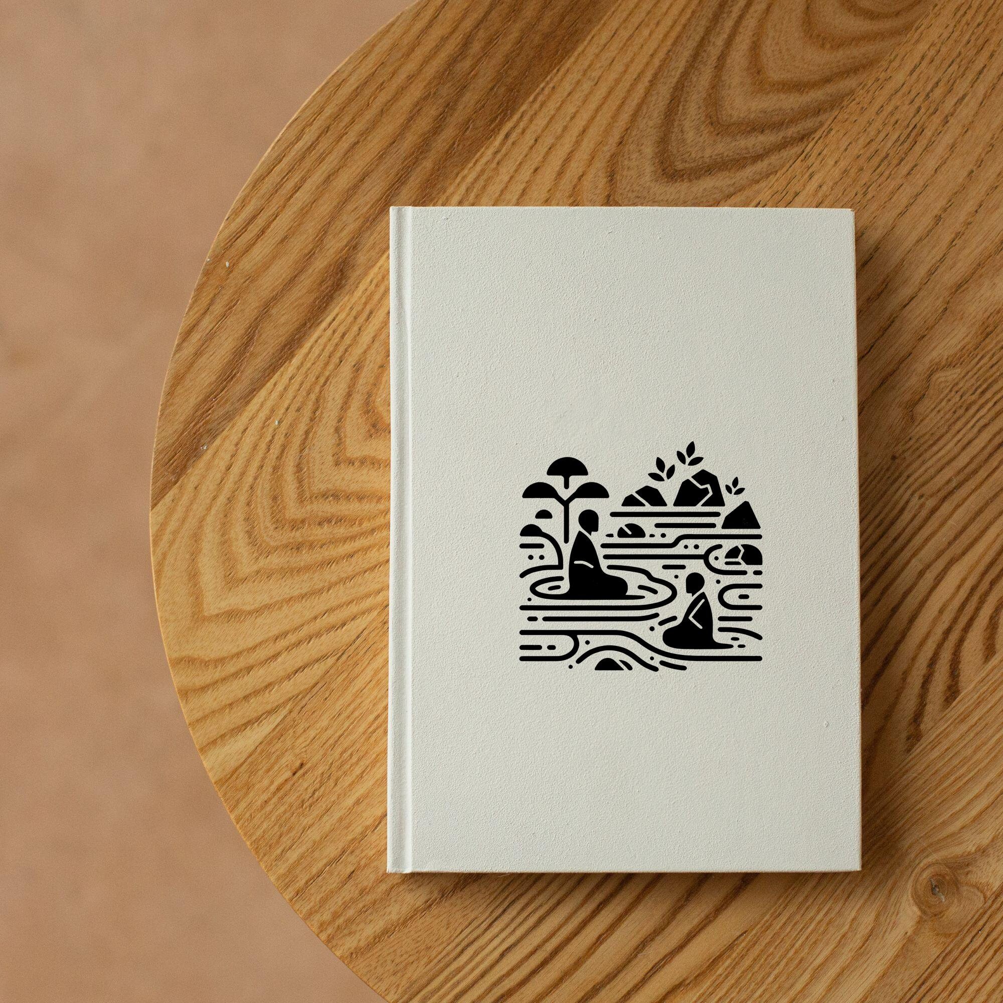 Zen Garden SVG Collection, PNG, Minimalist Clipart, Hand Drawn Monks ...