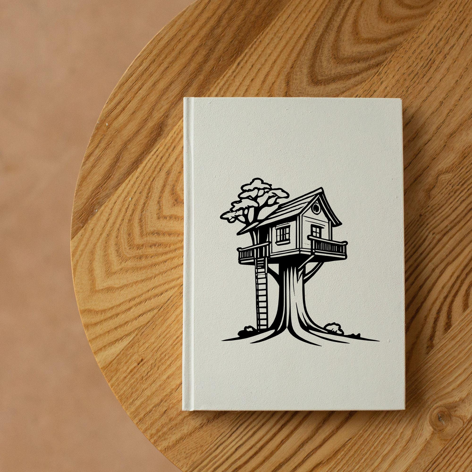 Tree House SVG PNG Collection Playful Hand Drawn Clipart Children ...