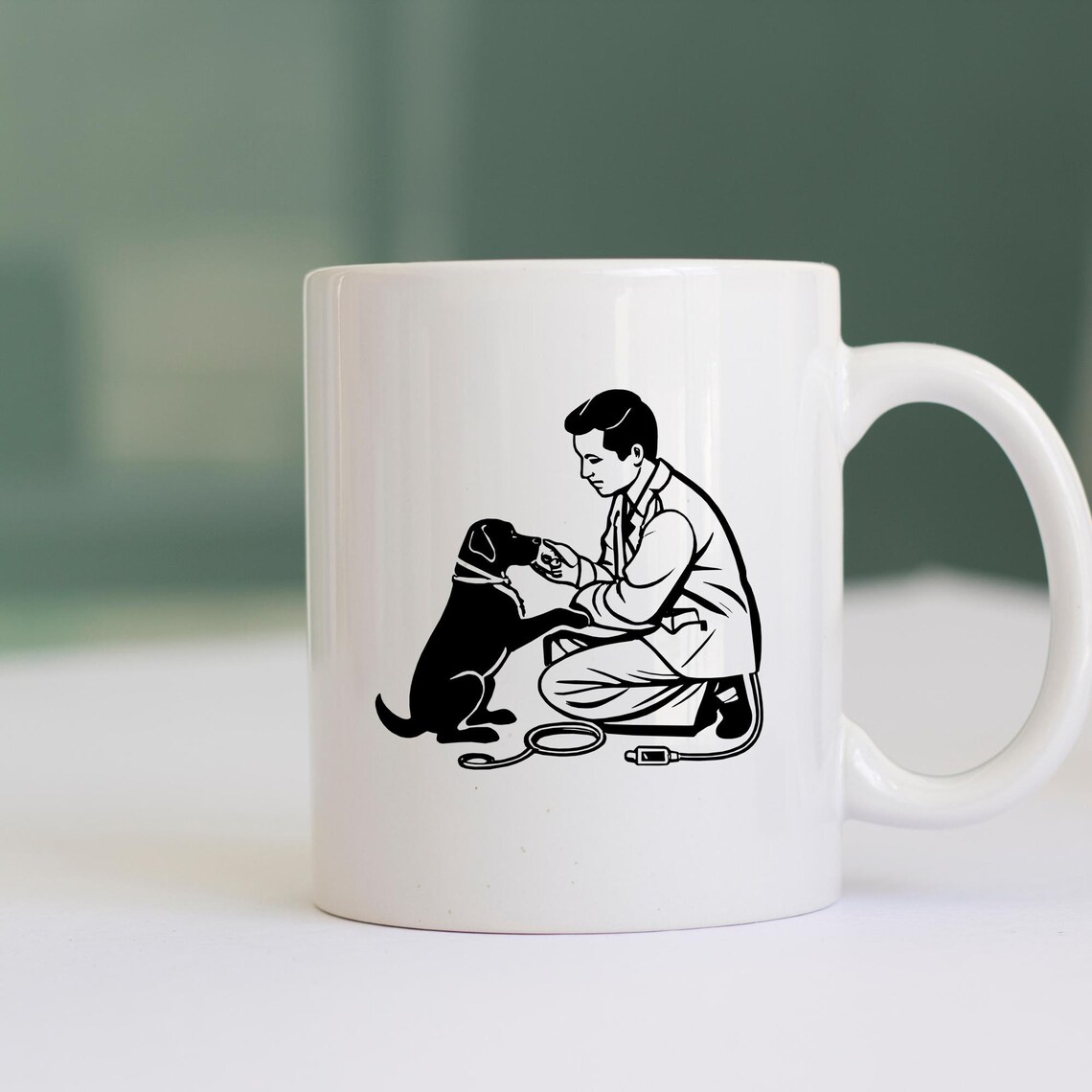 Dog Doctor SVG PNG Collection Veterinary Hand Drawn Clipart Vector ...