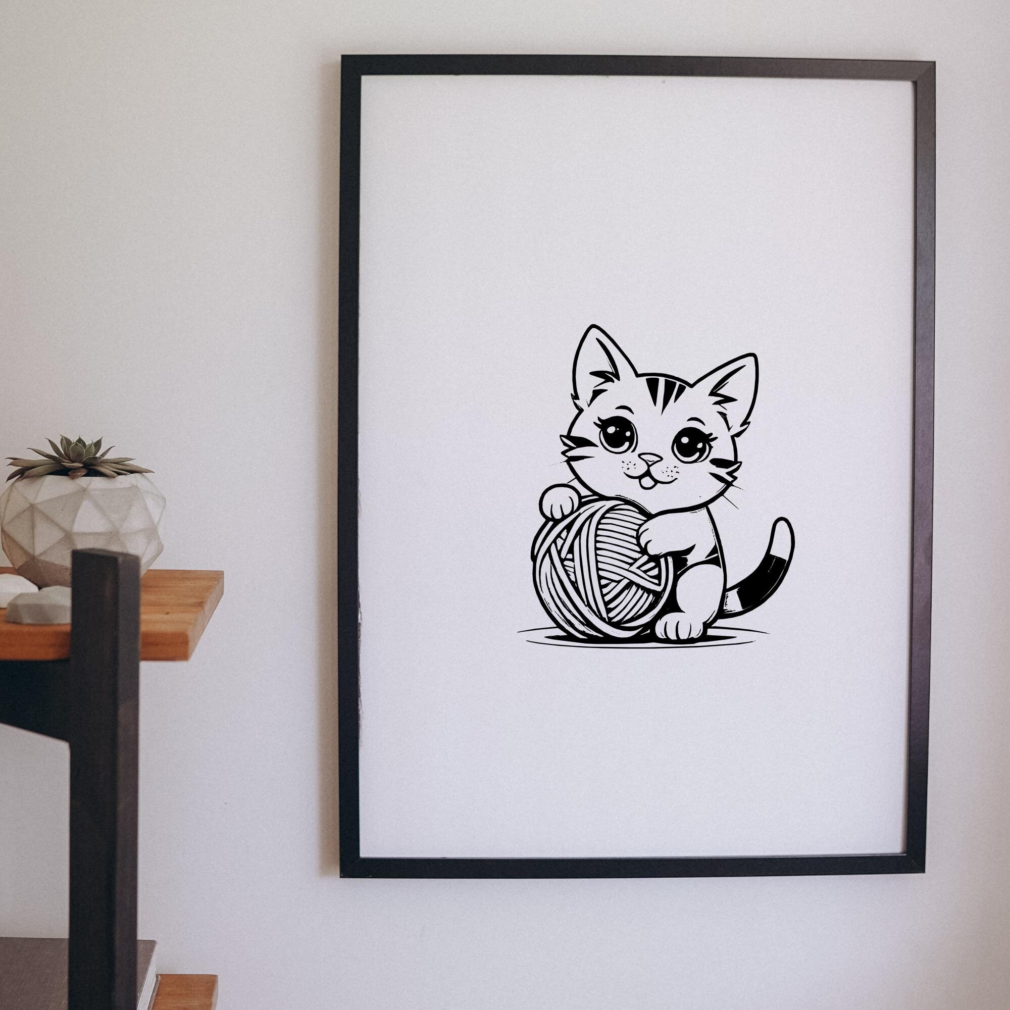 Cat Svg Mega Pack SVG PNG Bundle Collection Bundle Hand Drawn Clipart ...
