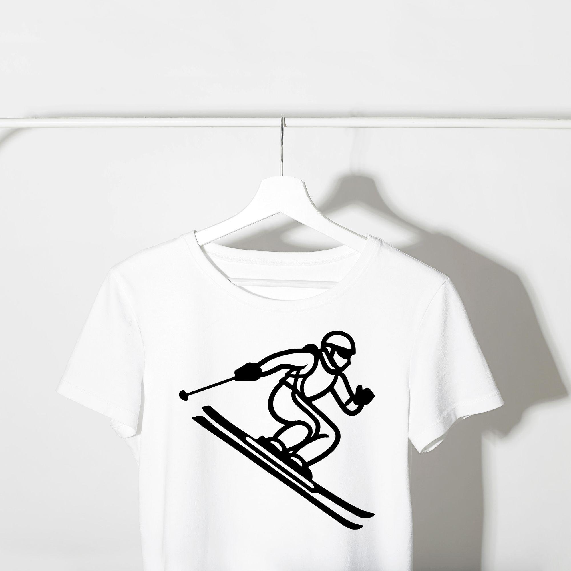 Skiing SVG PNG Collection Snow Hand Drawn Clipart Sport Themed Vector ...