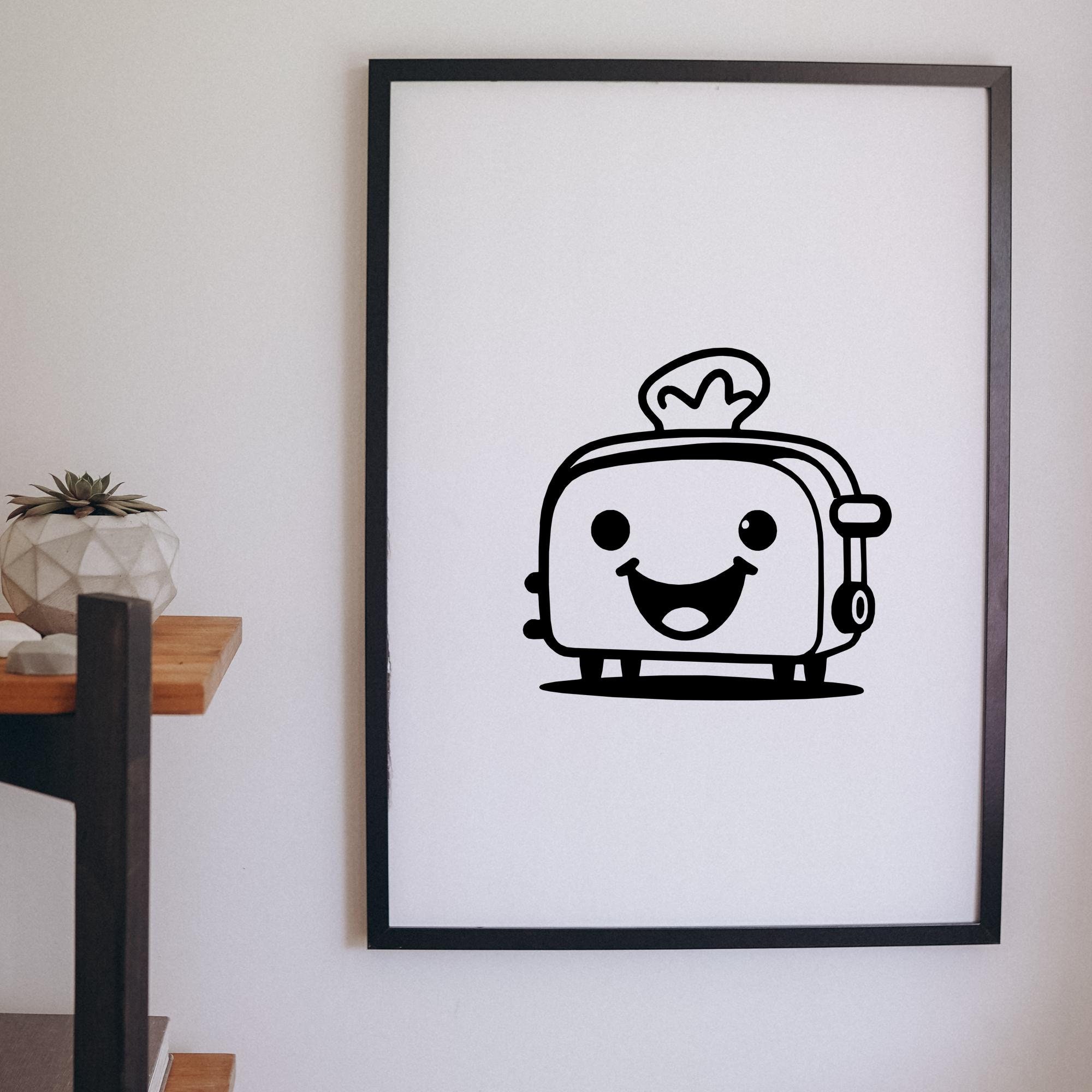 Toaster SVG Pack Toaster PNG Files Bread Toaster Clipart, Unique ...