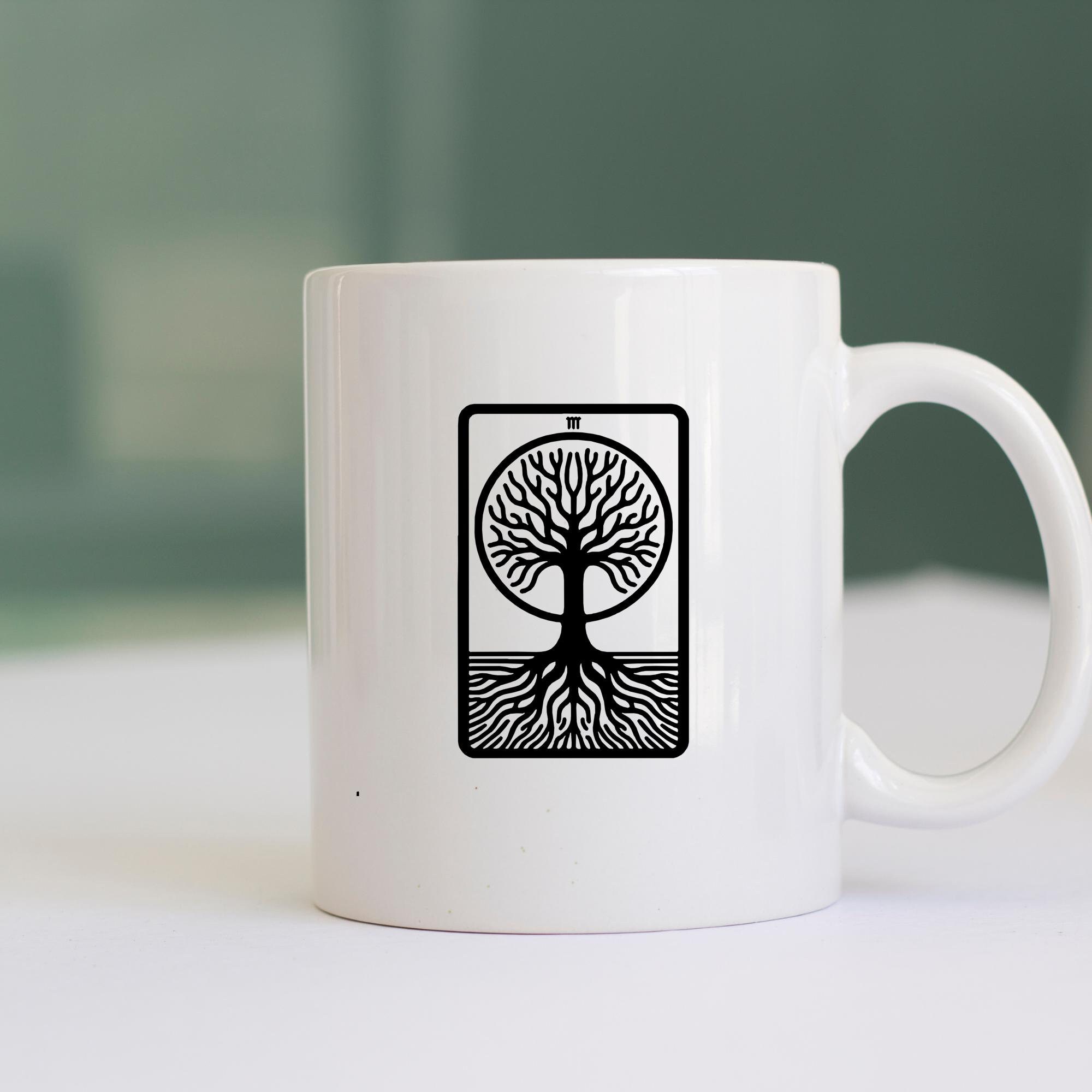 Tree Card SVG Collection, PNG, Tarot Clipart, Hand Drawn Roots Themed ...