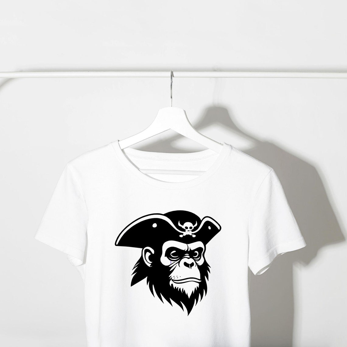 Ape Illustration SVG PNG Collection Headshot Hand Drawn Clipart Vector ...