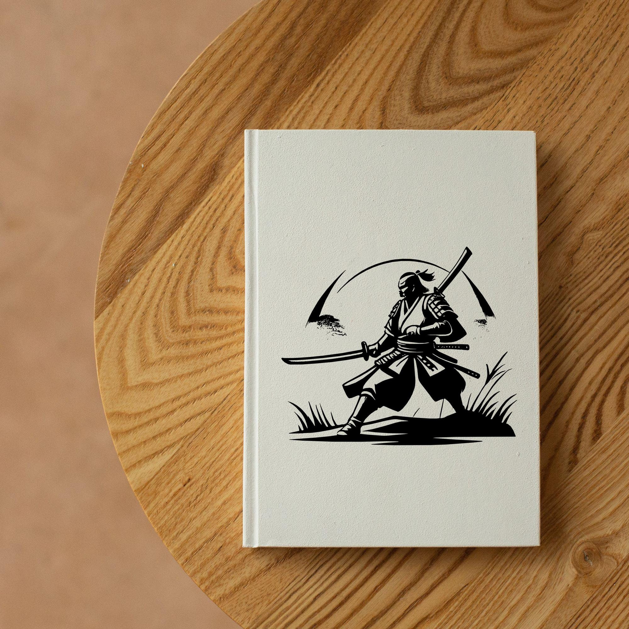 Samurai Warrior SVG PNG Collection Japan Hand Drawn Clipart Vector ...