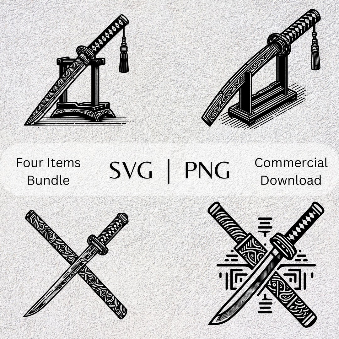 Traditional Sword SVG PNG Collection Etchings Hand Drawn Clipart ...