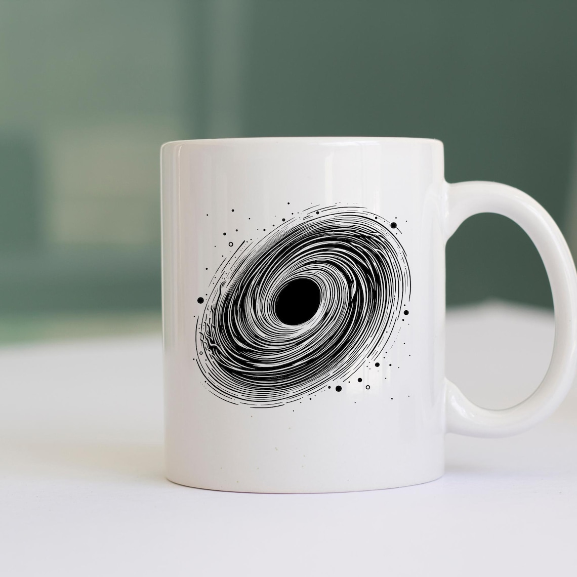 Black Hole SVG PNG Collection Space Hand Drawn Clipart Mystery Themed ...