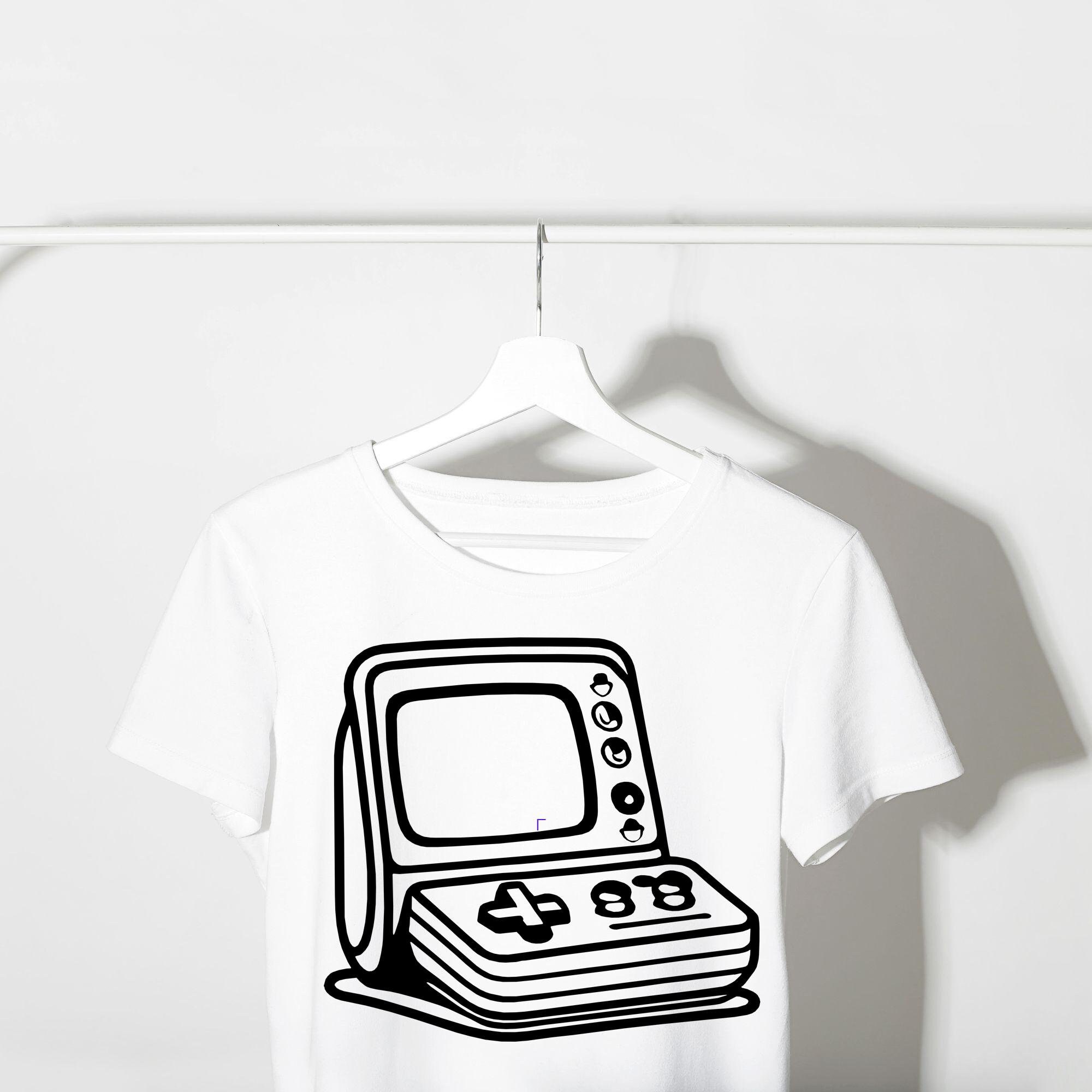 Retro Gaming Console SVG PNG Collection Childhood Hand Drawn Clipart ...