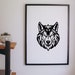 Wolf Illustration SVG PNG Collection Wildlife Hand Drawn Clipart Vector ...