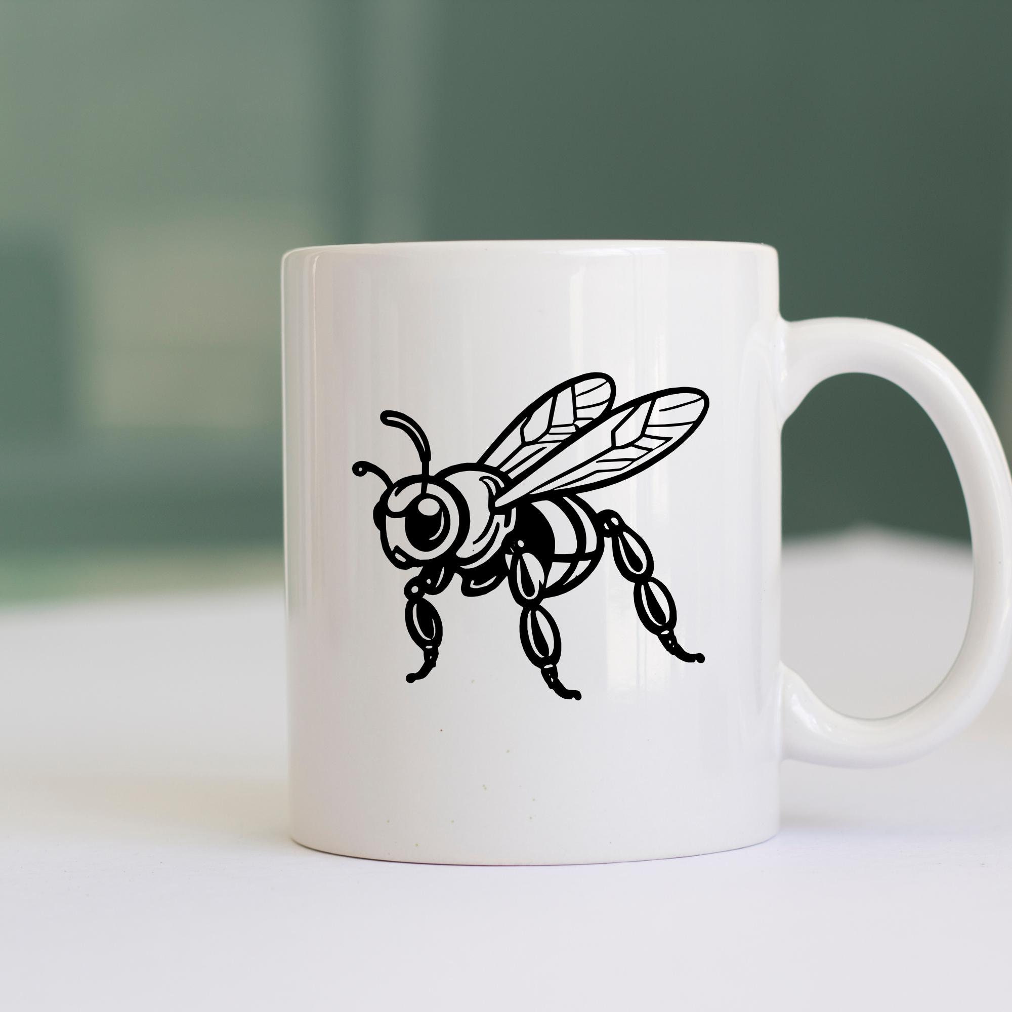 Cyborg Bee SVG PNG Collection Hive Hand Drawn Clipart Wasp Themed ...