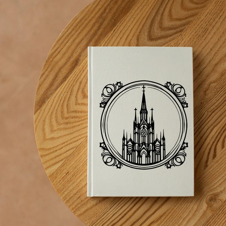 Gothic Castle SVG PNG Collection Church Hand Drawn Clipart Vector ...