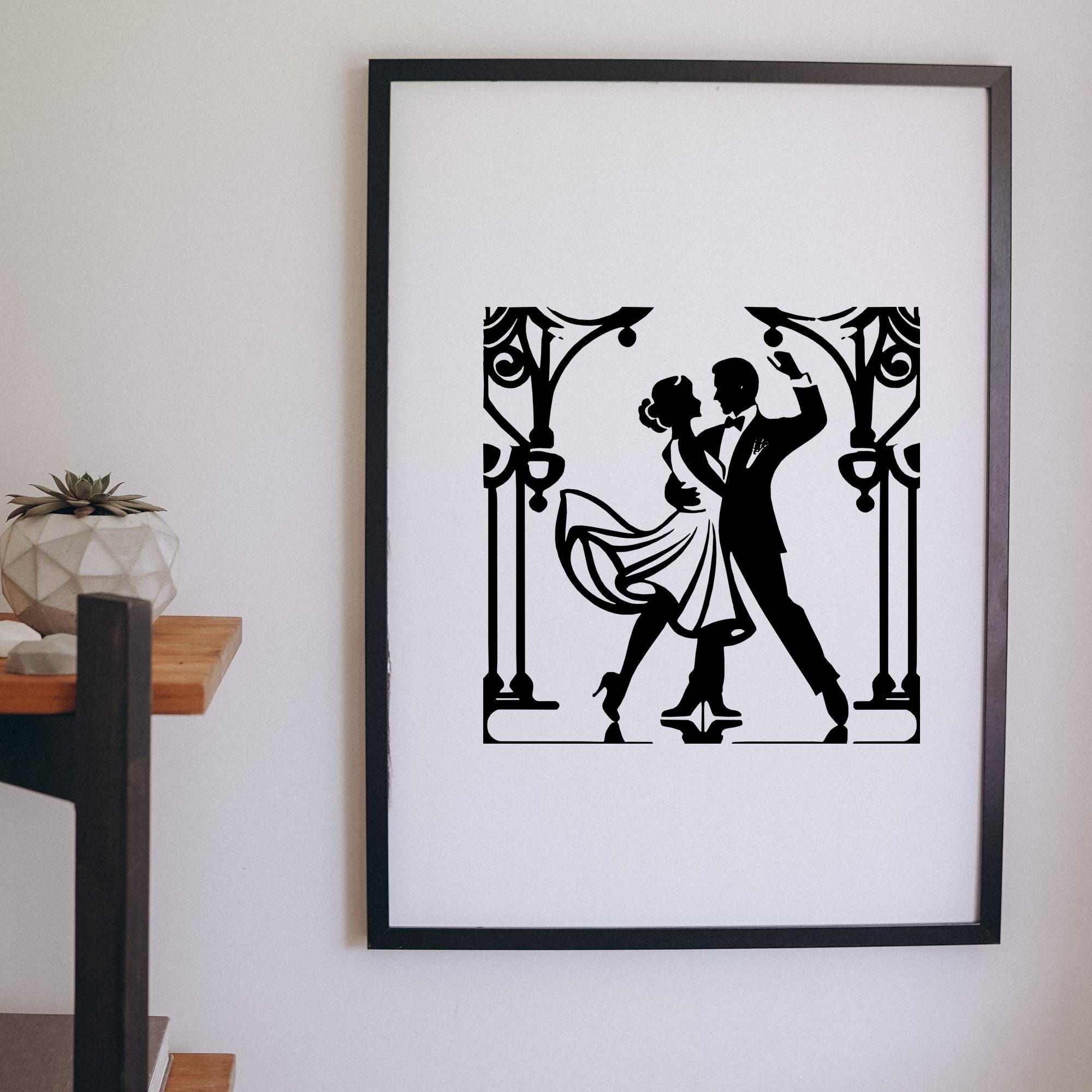 Ball Dance SVG PNG Collection Dreamy Hand Drawn Clipart Party Themed ...