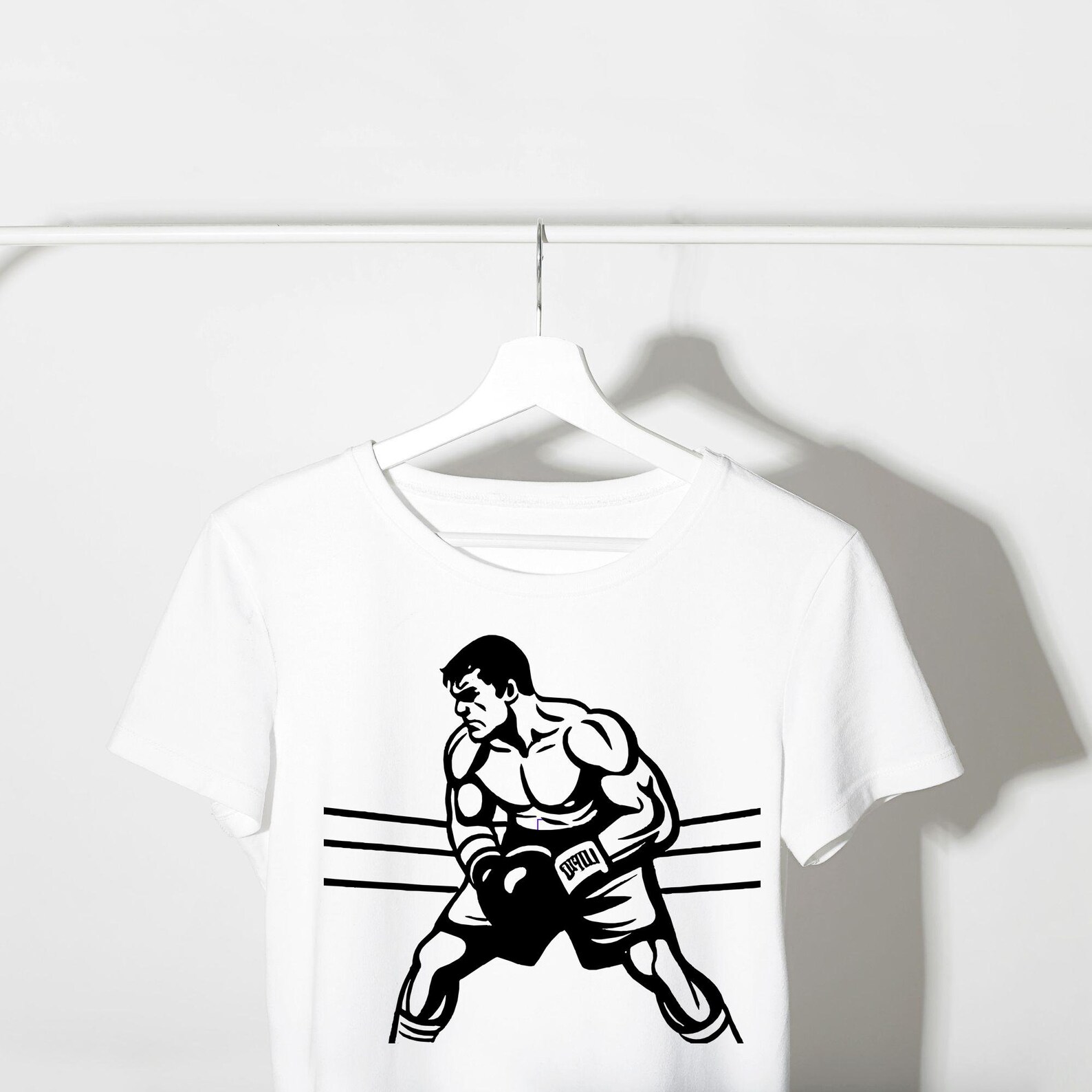 Boxer SVG PNG Collection Ring Hand Drawn Clipart Fighter Themed Vector ...