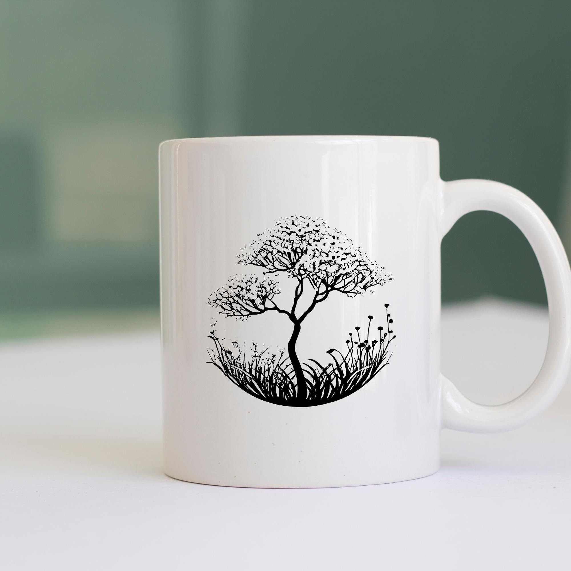 Nature Tree SVG PNG Collection Nature Hand Drawn Clipart Vector ...