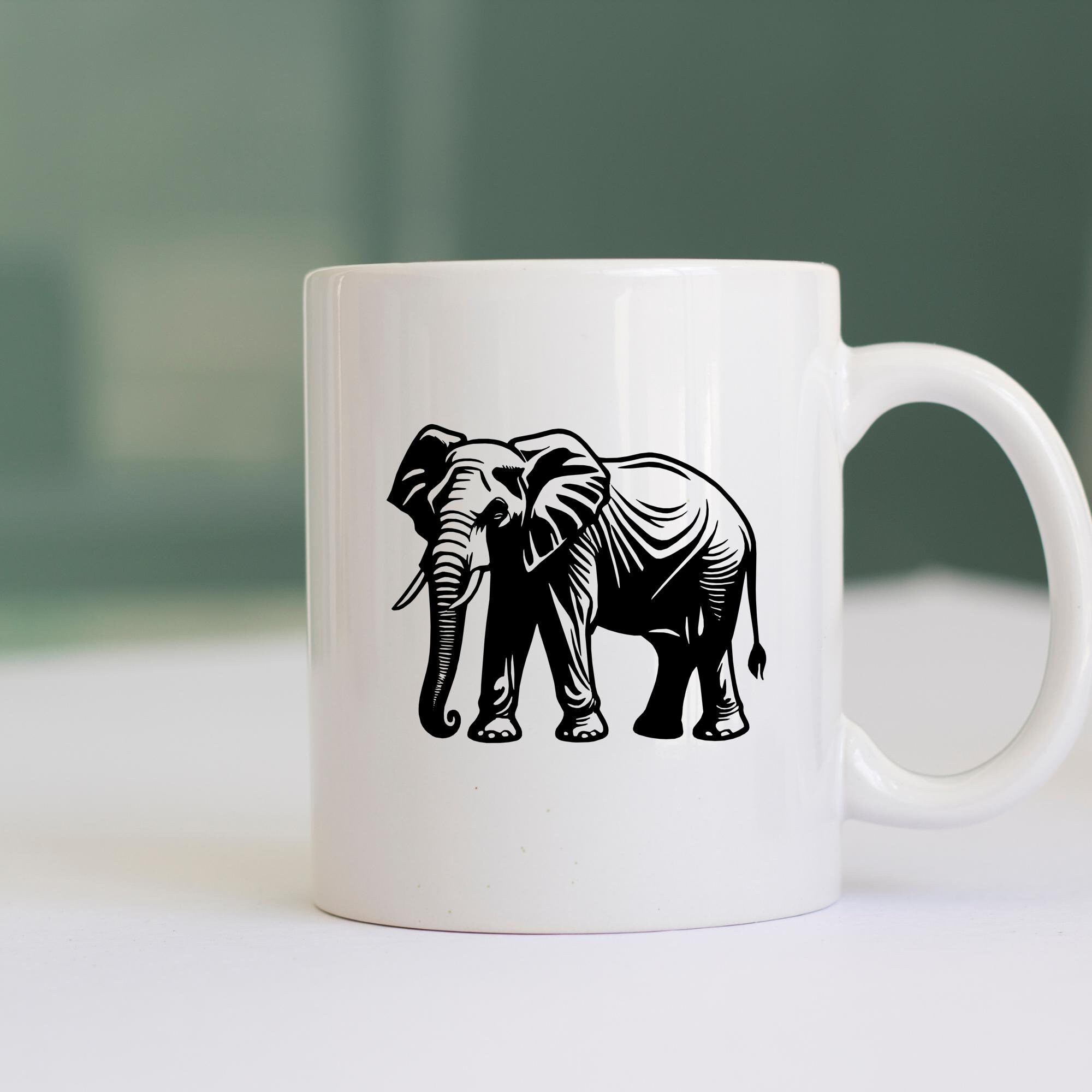 Elephant Marching SVG PNG Collection Wildlife Hand Drawn Clipart Vector ...