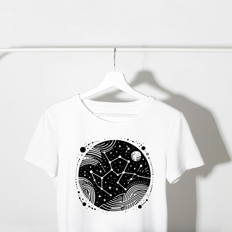 Stars Constellation SVG PNG Collection Space Hand Drawn Clipart Sky ...