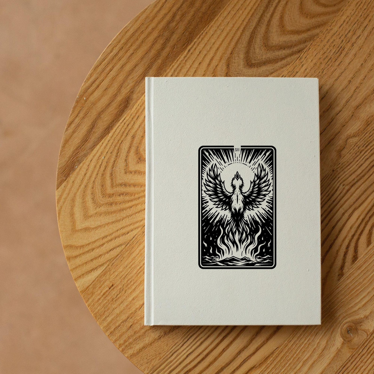 Inspire Phoenix Card SVG Collection, PNG, Mythical Clipart, Hand Drawn ...