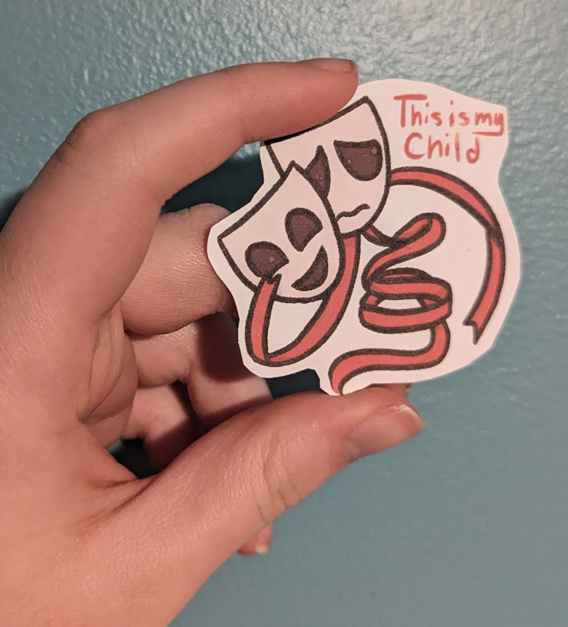 This is My Child Gangle Sticker - Etsy