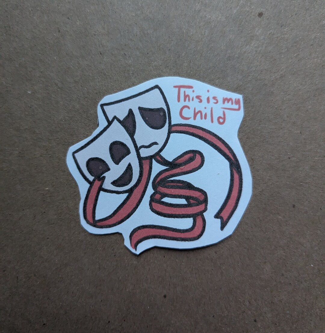 This is My Child Gangle Sticker - Etsy
