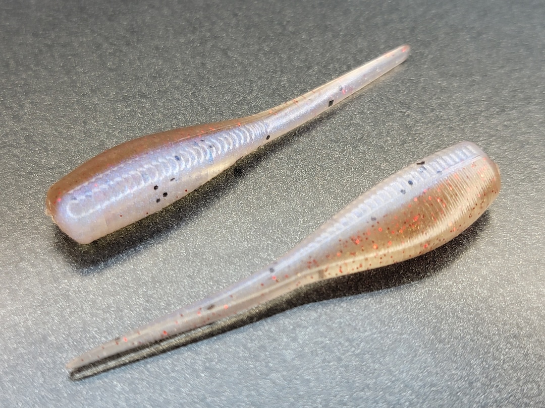 2 SLAB HUNTER 24 Pack mayfly Grubs Jigs Crappie Panfish Stinger Baby ...