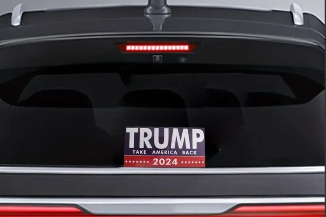 TRUMP 2024 take America Back Car Sticker - Etsy