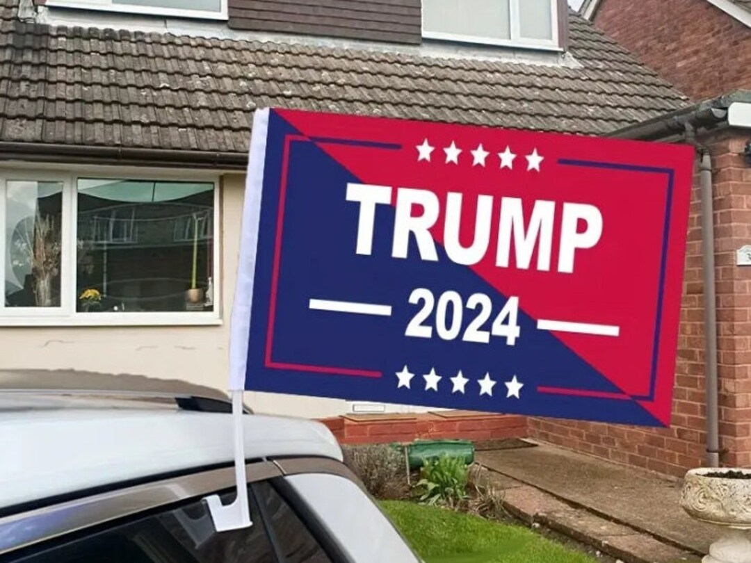 Trump Car Flag - Etsy