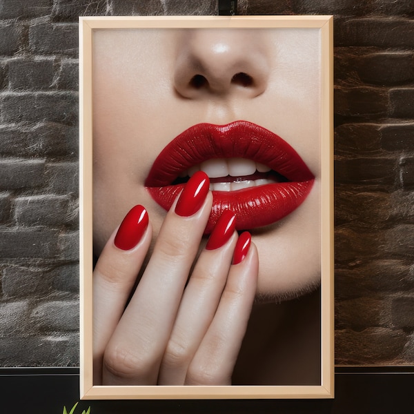 Sexy Lips Posters - Etsy