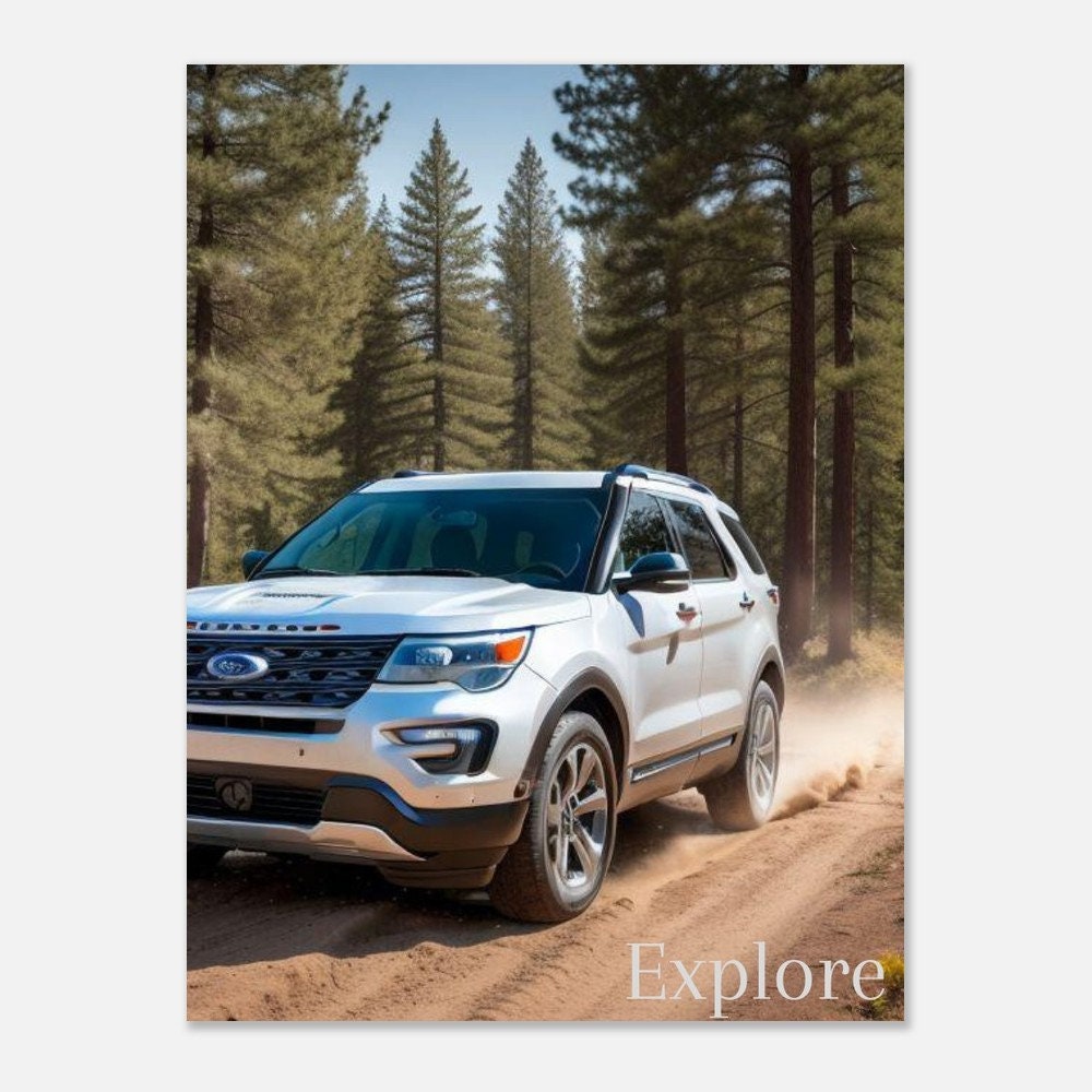Explore off Roading Poster - Etsy