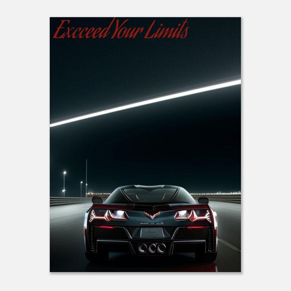 Exceed Your Limits Poster - Etsy