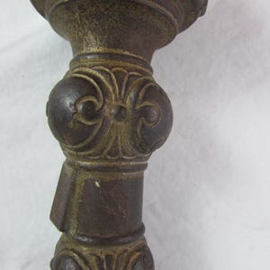 Architectural Salvage ANTIQUE Cast Iron Roman Soldier DOOR Pull Handle ...