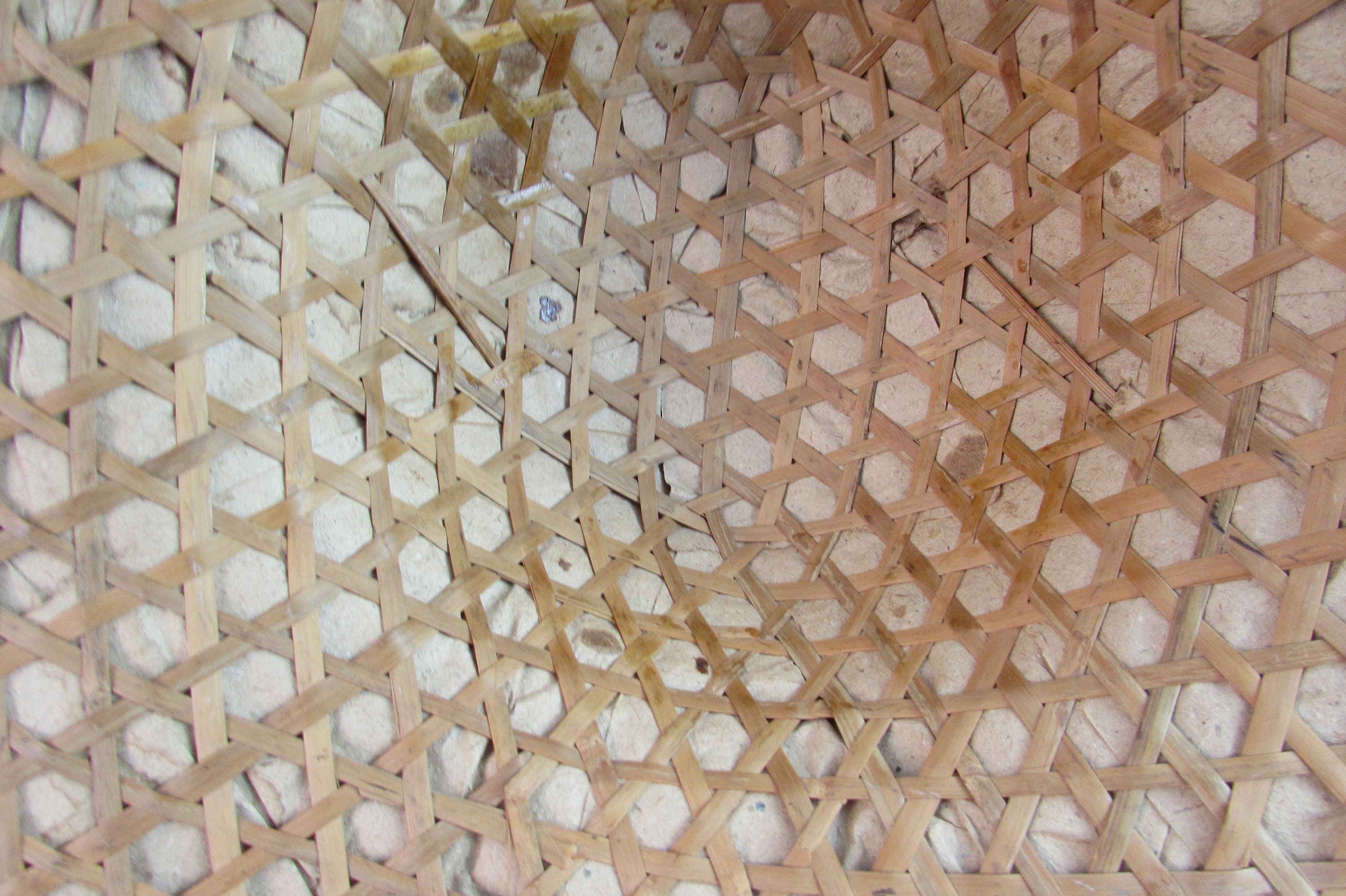 1940s Chinese Coolie Hat Wall Decor Woven Straw 20 in Across - Etsy