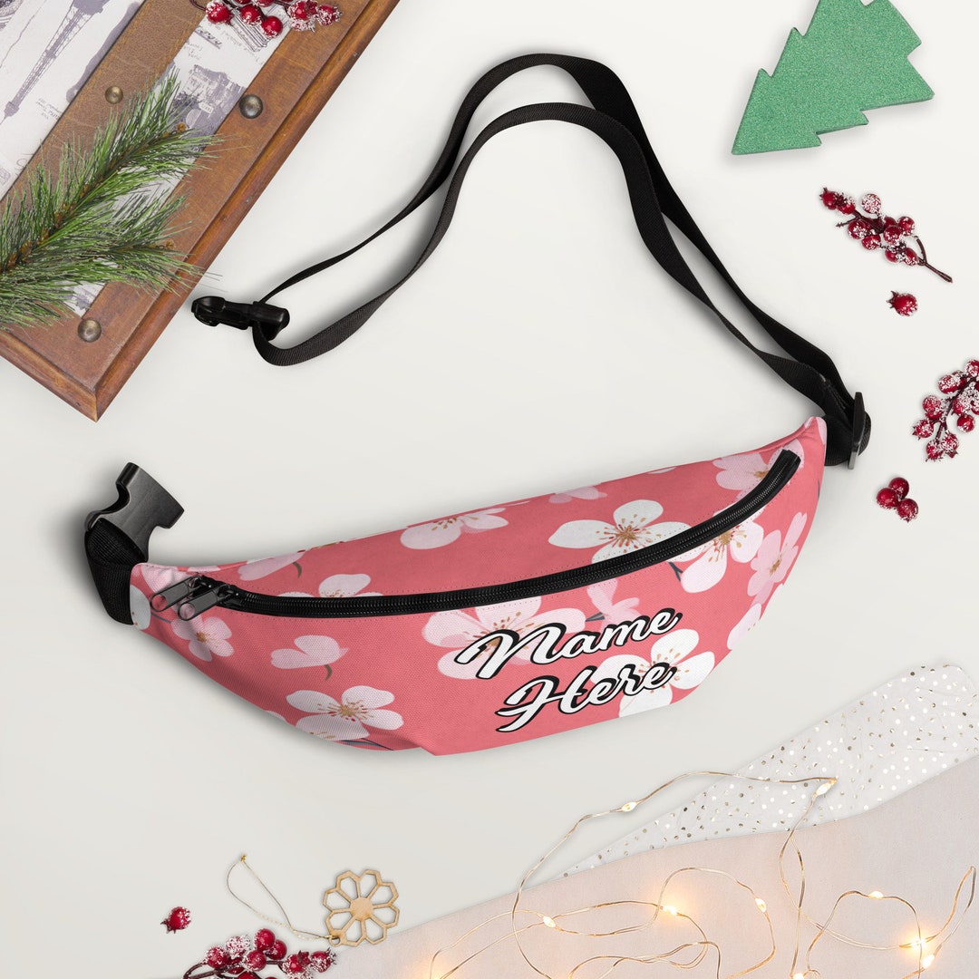 Personalized Floral Fanny Pack With Name || Custom Fanny Pack || for ...