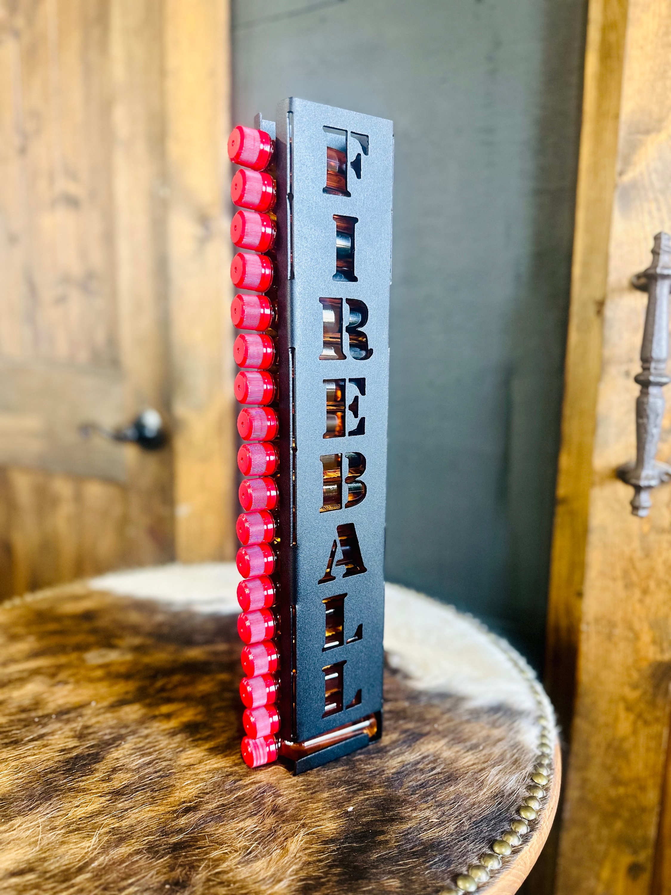 Fireball Wiskey Minishot Holder - Etsy